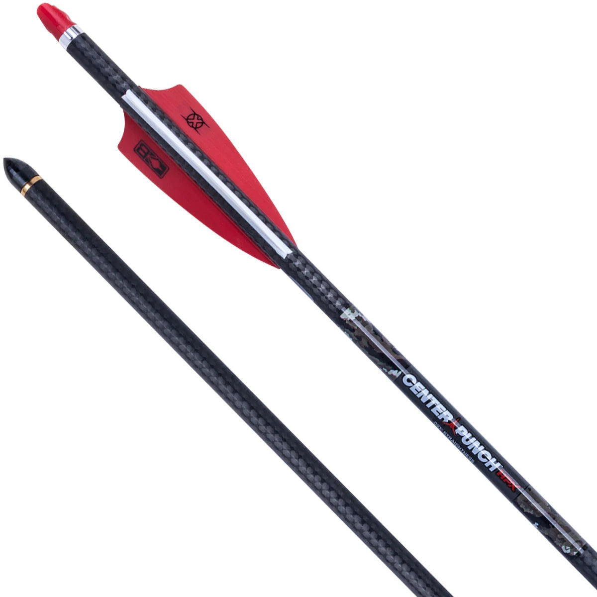 TenPoint 20-inch CenterPunch HPX Premium Carbon Arrows – Feathers ...
