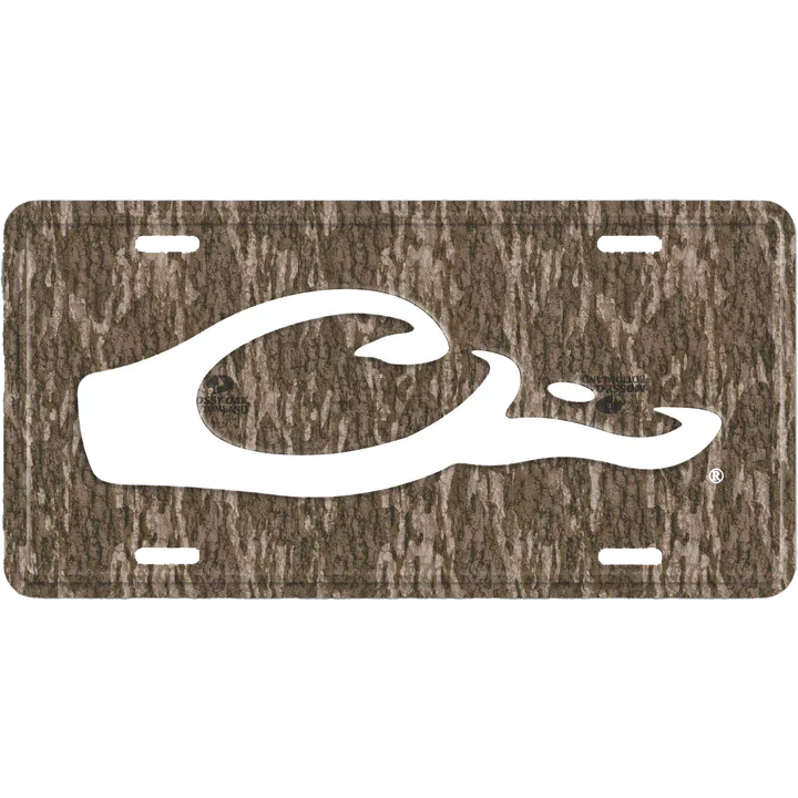 Drake Camo Logo License Plate – Feathers & Antlers Outdoors