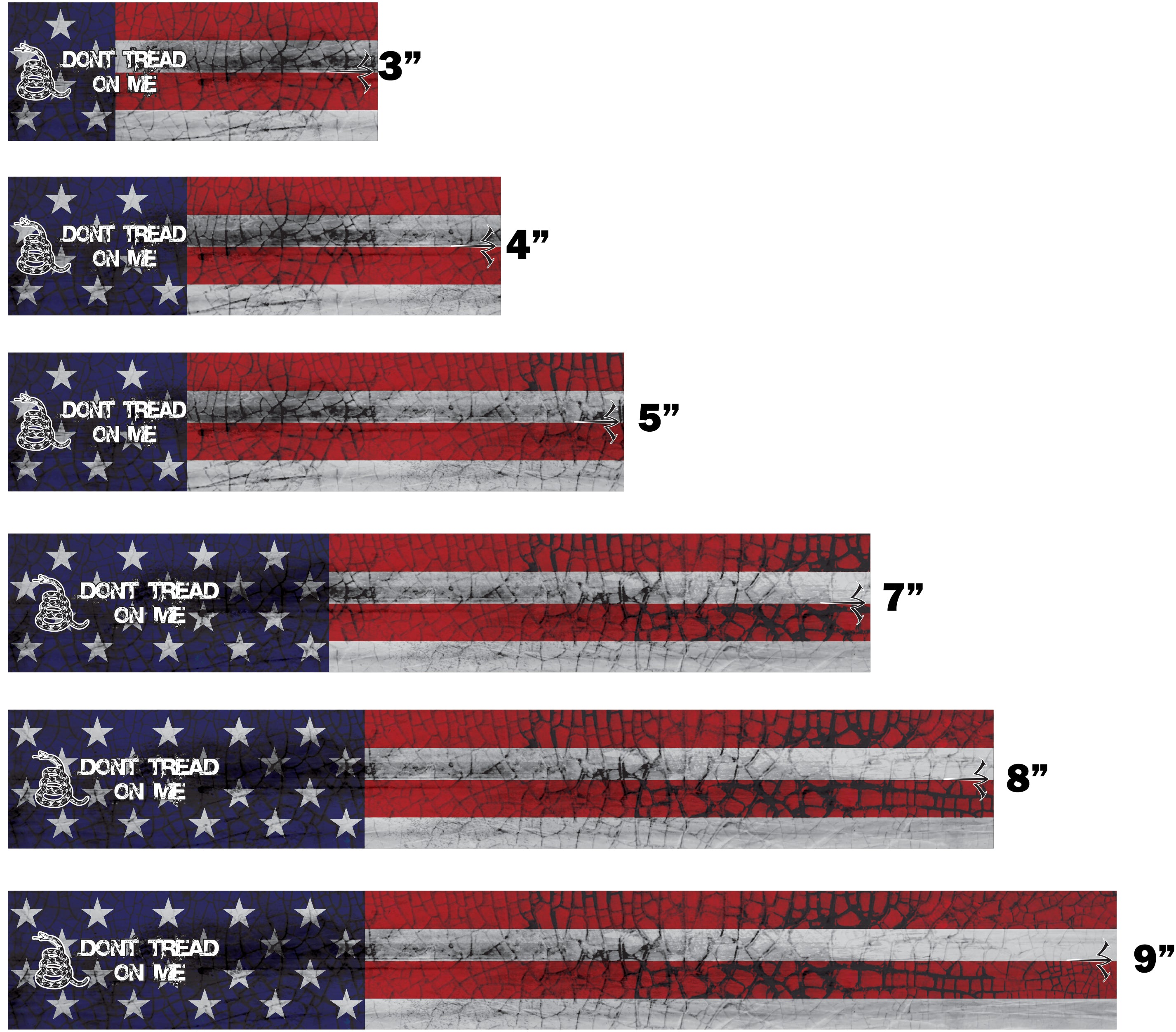 White Water American Flag Vintage Arrow Wraps – Feathers & Antlers Outdoors