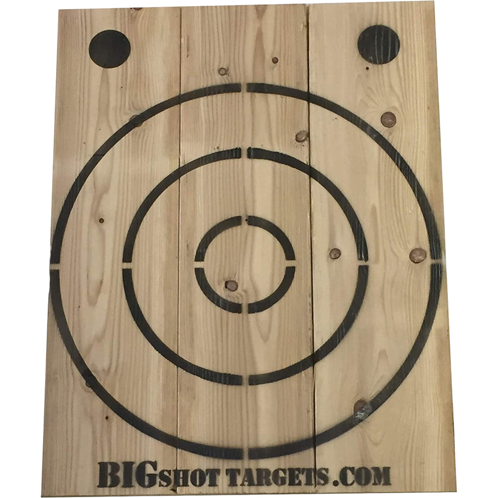 Wooden Axe Throwing Target with Bottle Opener – Feathers & Antlers Outdoors
