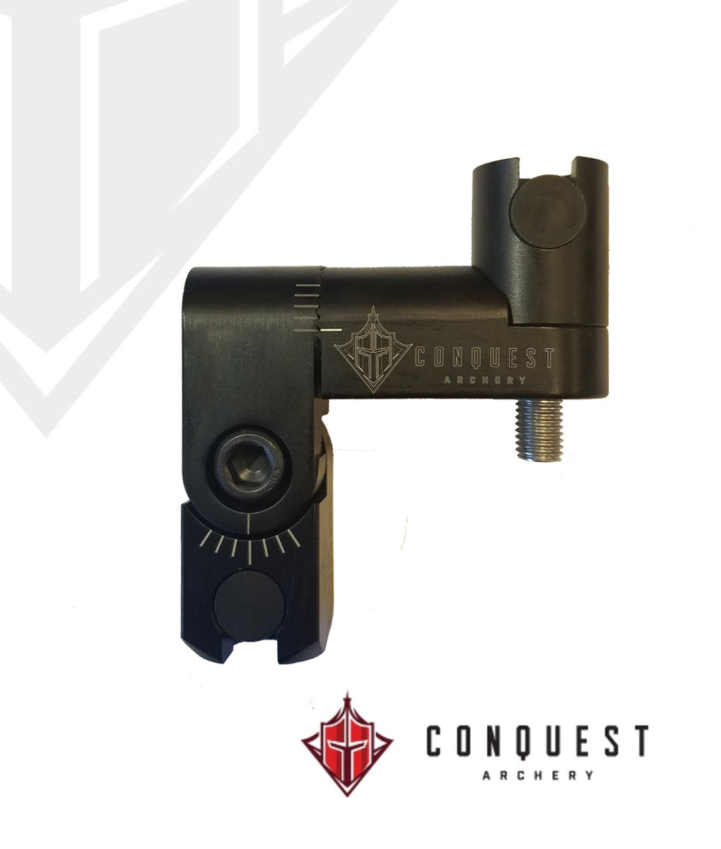 Conquest Archery MOAB Offset Bracket V-Lock – Feathers & Antlers Outdoors